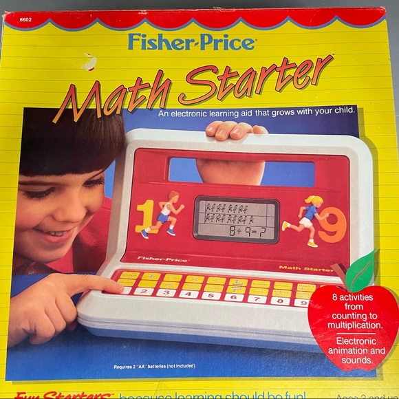 Fisher-Price | Toys | Fisher Price Math Starter Vintage 988 | Poshmark